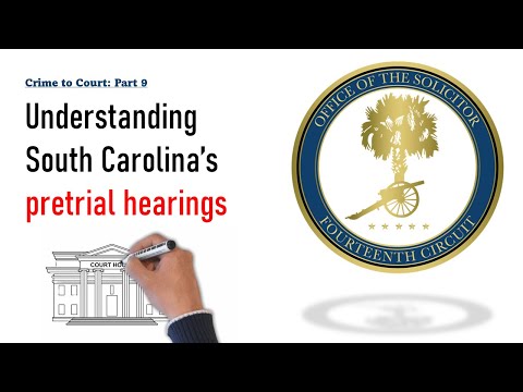 Understanding pretrial hearings in SC's criminal courts system