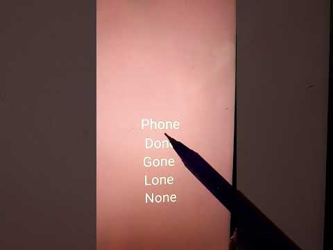 How to pronounce word end with "one" #shorts