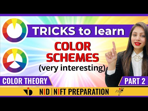 Color Theory for NIFT NID Entrance Exams | Color Schemes | Color Wheel Fundamentals