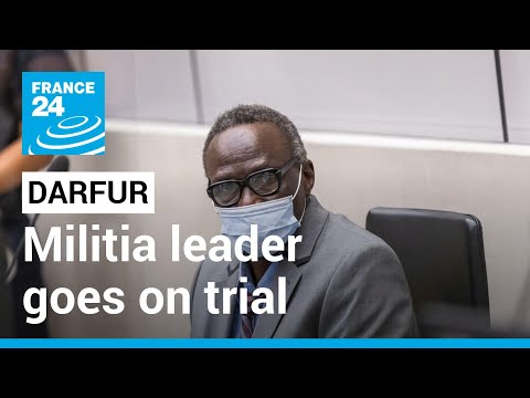 Militia leader goes on trial at the ICC over war crimes in Darfur • FRANCE 24 English