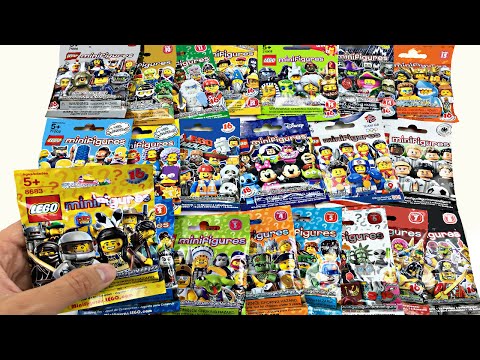 LEGO Minifigures Opening - ALL 21 LEGO Minifigures Series!