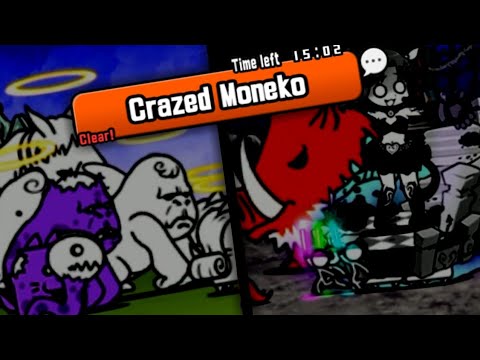 [In NEW YORK And IN MOON] Battle Cats | Crazed Moneko