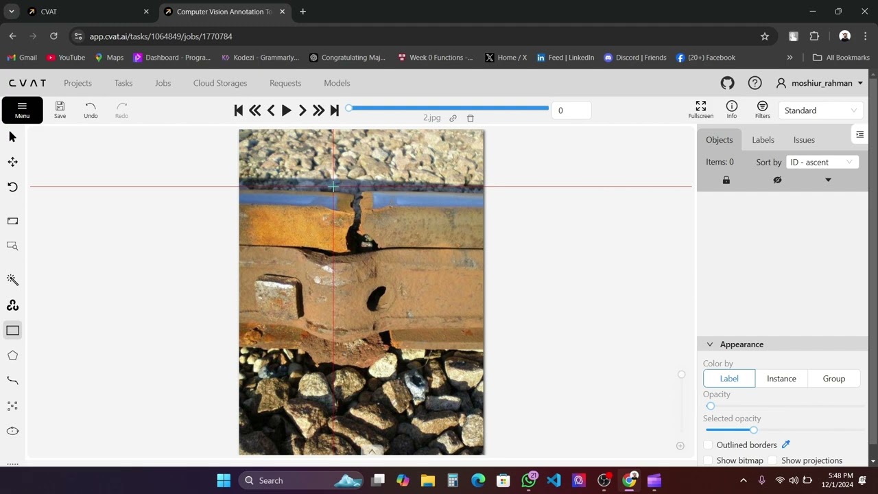 Railway Track Inspection Using YOLOv8 | AI and Machine Learning Demo