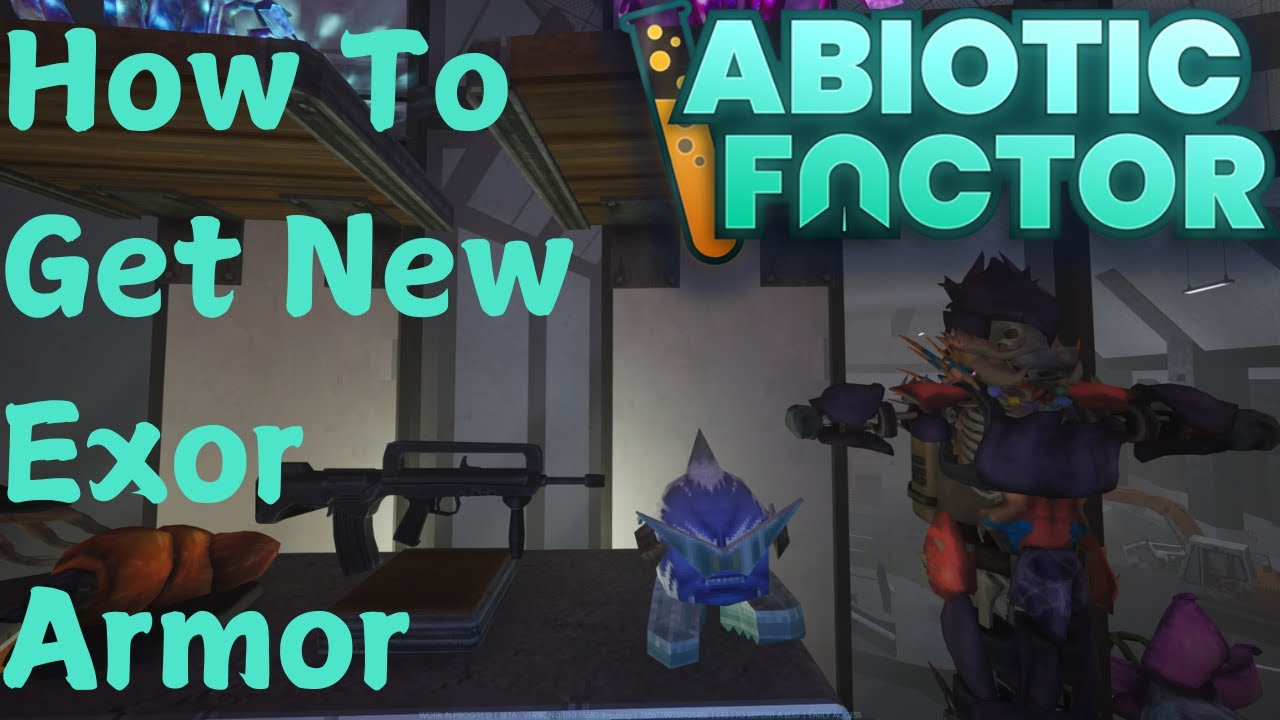 Abiotic Factor Dark Energy: How To Get New Exor Armor