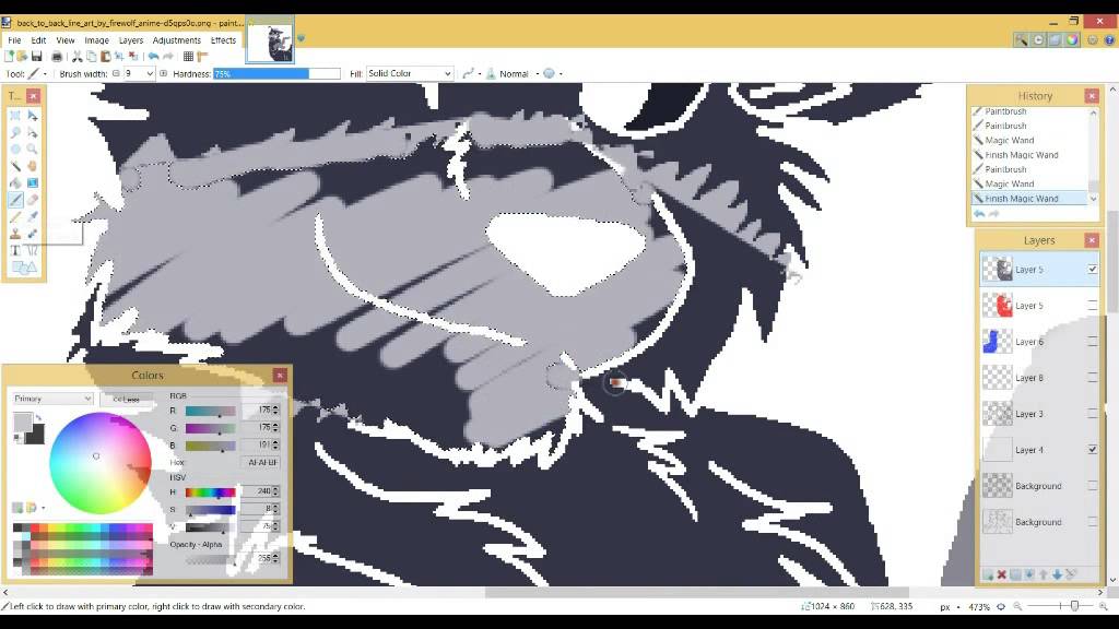 Wolf Speedpaint 2: True Love