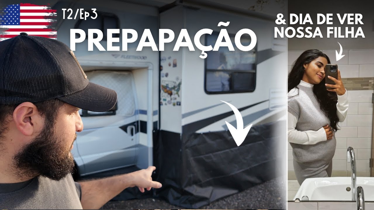 We prepared the motorhome to face the extreme cold of the USA 🇺🇸