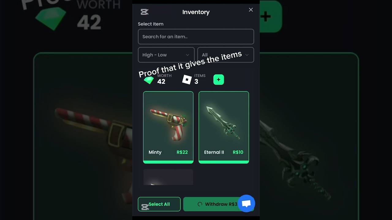 Bloxy bet how to use (w site) #roblox #bloxybet #mm2 #murdermystery