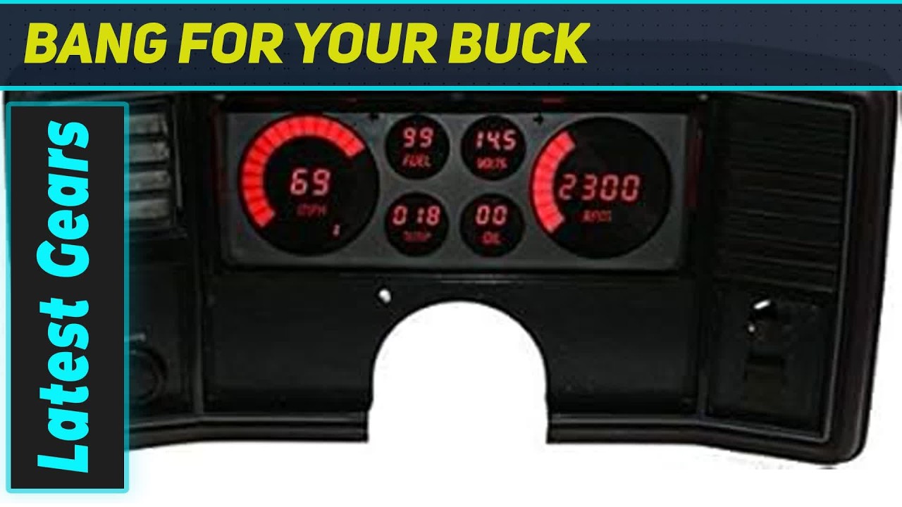 Monte Carlo Digital Dash: The Ultimate 78-88 Gauge Panel Upgrade!