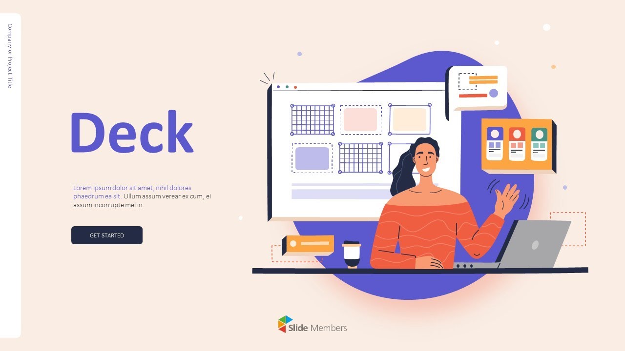 Creative Business Project Deck Slides PPT Animated Presentation