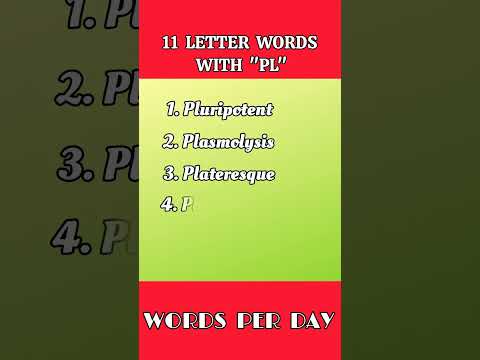 Less heard 11 letter words starting with "PL" #englishlearners #englishlearning #youtubeshorts