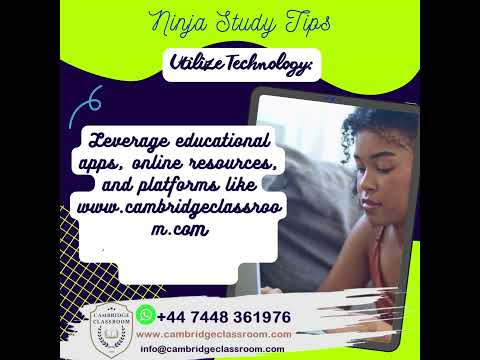 Study Tips for O Level Chemistry 5070 & IGCSE Chemistry 0620 online Crash Course Chemistry Workshop