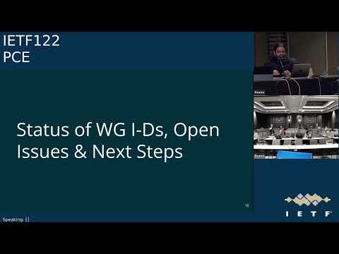 IETF 122: Path Computation Element (PCE) 2025-03-17 10:00