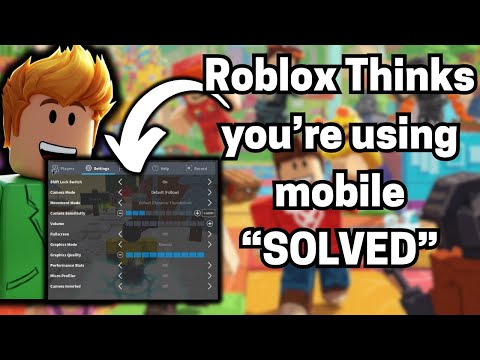 Fix Roblox Mistaking PC for Mobile (2025) | Interface & Controls Fix