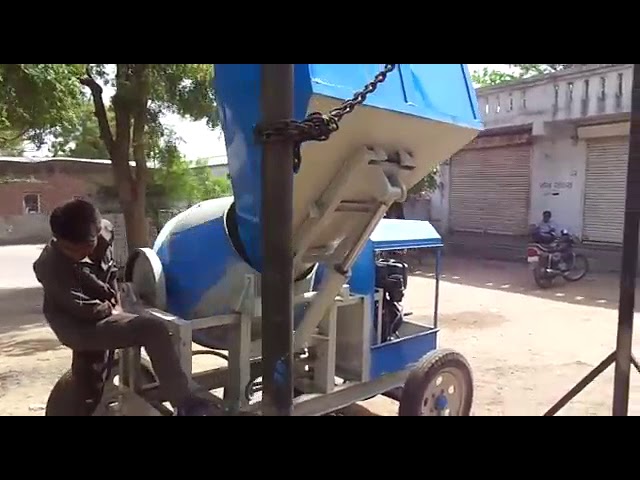 Reverse Drum Mixer - Reversible Drum Type Concrete Mixer Manufacturer ...