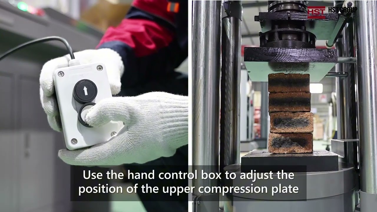 HST-YAW2000D-II 200t Computer Control Concrete Block Compression Testing Machine