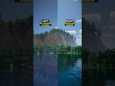 🎣 Minecraft Shaders: BSL Classic or Nostalgia? #shorts