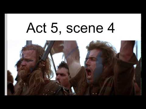 Macbeth Act 5 scene 4 analysis and revision