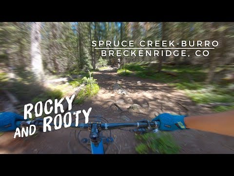 Burro Trail Mountain Bike Trail, Breckenridge, Colorado
