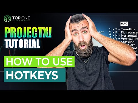 ProjectX Top One Futures - How To Use Hotkeys