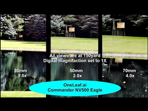 Commander NV500 4K Digital Day/Night Vision Rifle Scope