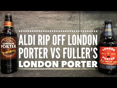 *NEW* Aldi London Porter Vs Fuller's London Porter | Aldi Rip Off London Porter Review