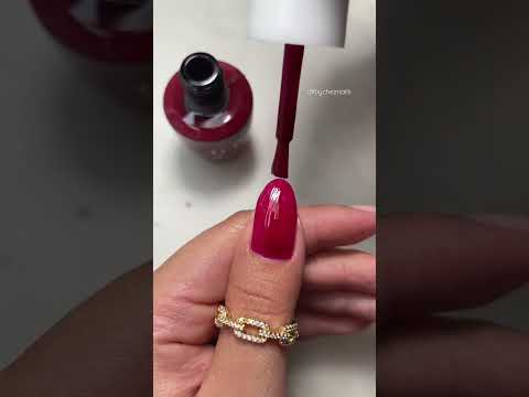 Swatch of OPI Malaga Wine 🍷 #nailinspo #nails #nailitdaily #opi #unhas #ongles #nailtutorial