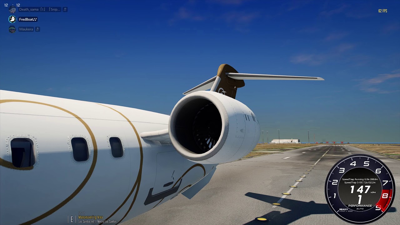 CF34-8C5 engine sound test