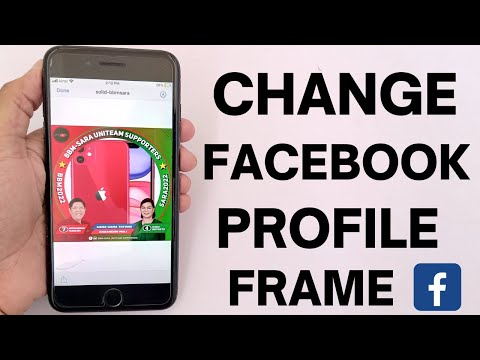 How to Change Facebook Profile Frame | Facebook BBM-SARAH Frame