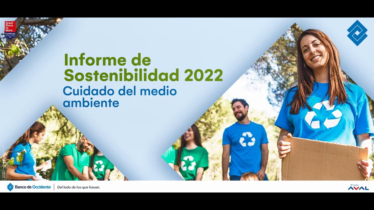 Informe de sostenibilidad 2022, cuidado del medio ambiente