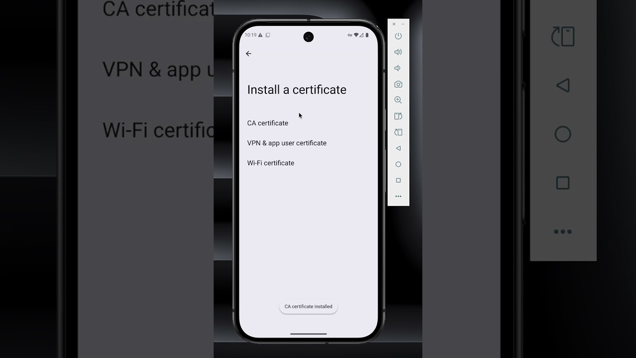 How to Set up Proxyman Android
