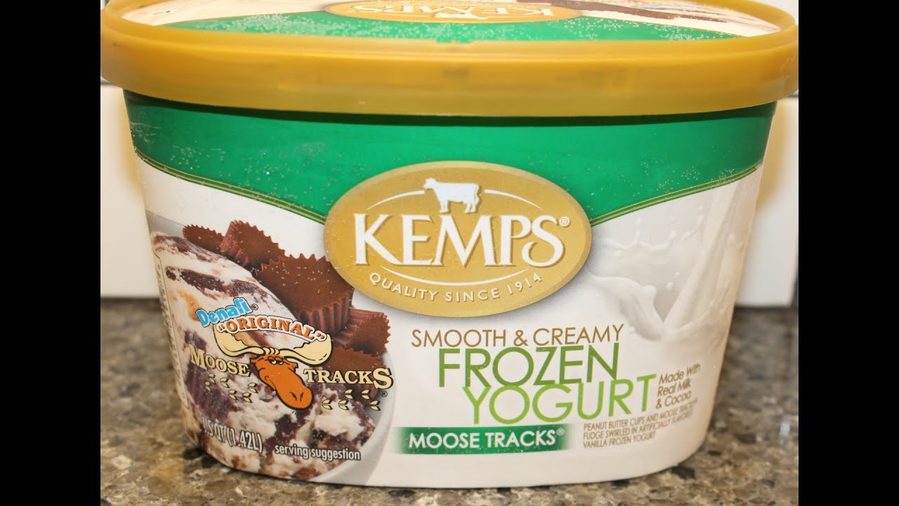 Kemps Frozen Yogurt: Moose Tracks Review