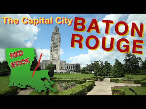 Baton Rouge, Louisiana: The "Red Stick" Capital City Guide | Travel Vlog #36