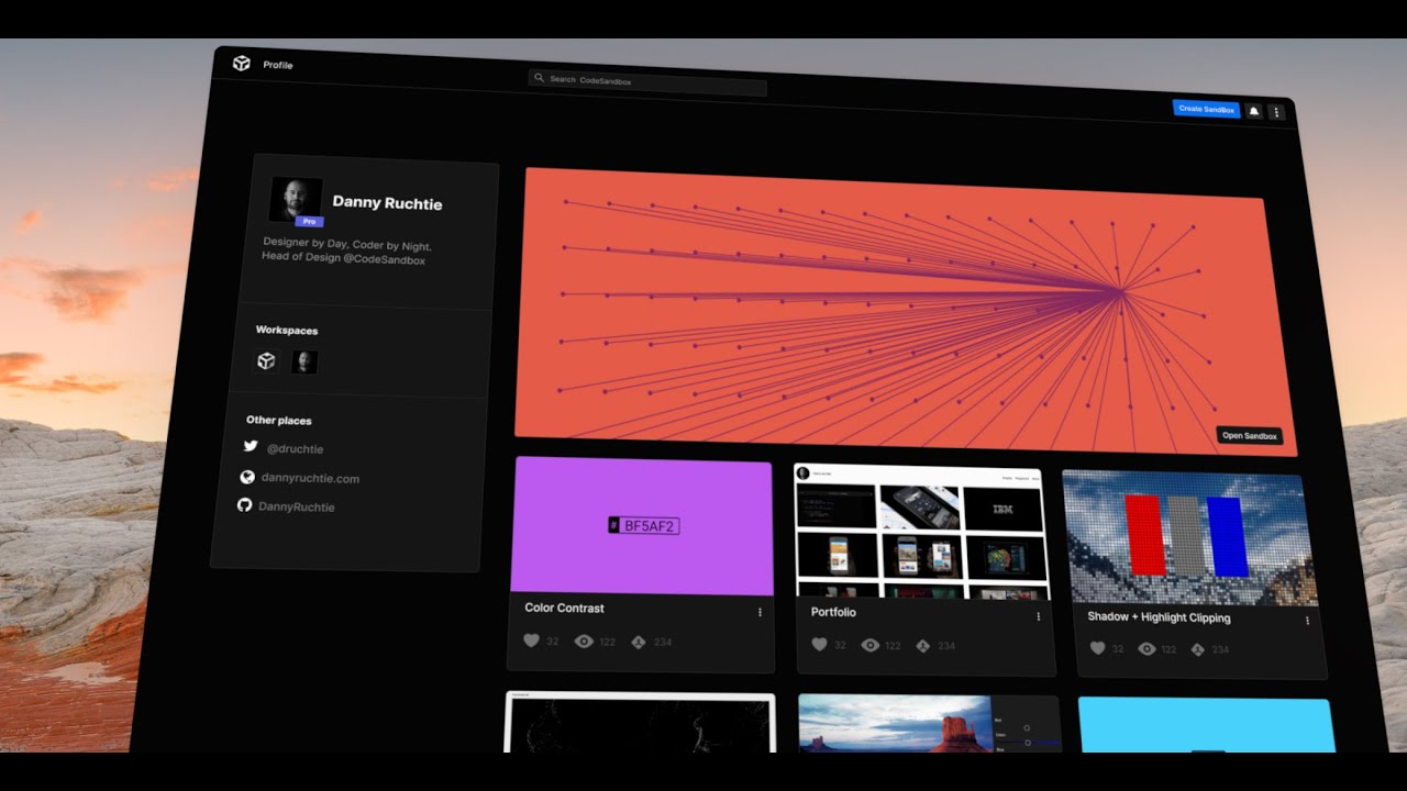 All New Profile Pages