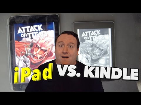 Best way to read digital Manga | iPad vs. Kindle | Comixology