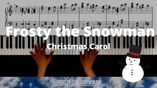 Christmas Carol - Frosty the Snowman by JHoony Piano Hoja