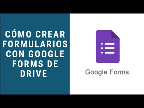 🔥 Cómo CREAR FORMULARIOS con Google Forms de Drive (Tutorial 2021)