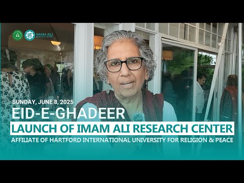 Exclusive Interviews | Launch of Imam Ali Research Center | Eid-e-Ghadeer 2025 | Shehla Mushtaq