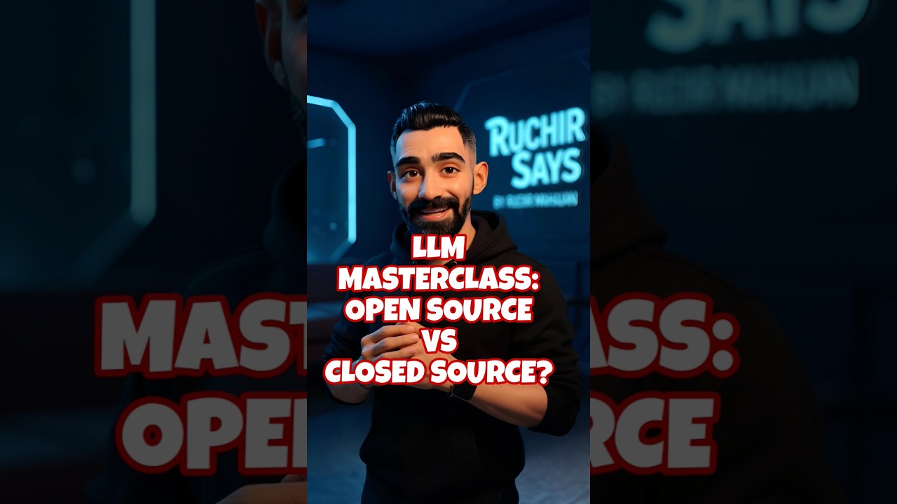 Which is Better? Open Source vs Closed Source LLMs #LLM #opensource #aiexplained #aishorts #aitips