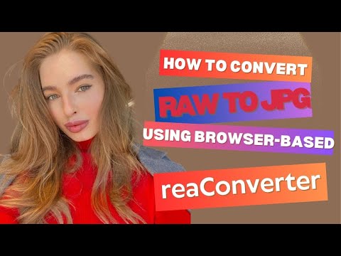 How to Convert RAW to JPG Using Browser-Based Online Converter?