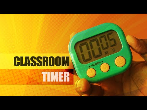 Overview & DEMO: Classroom Timers for Teachers Kids Large Magnetic Digital Timer