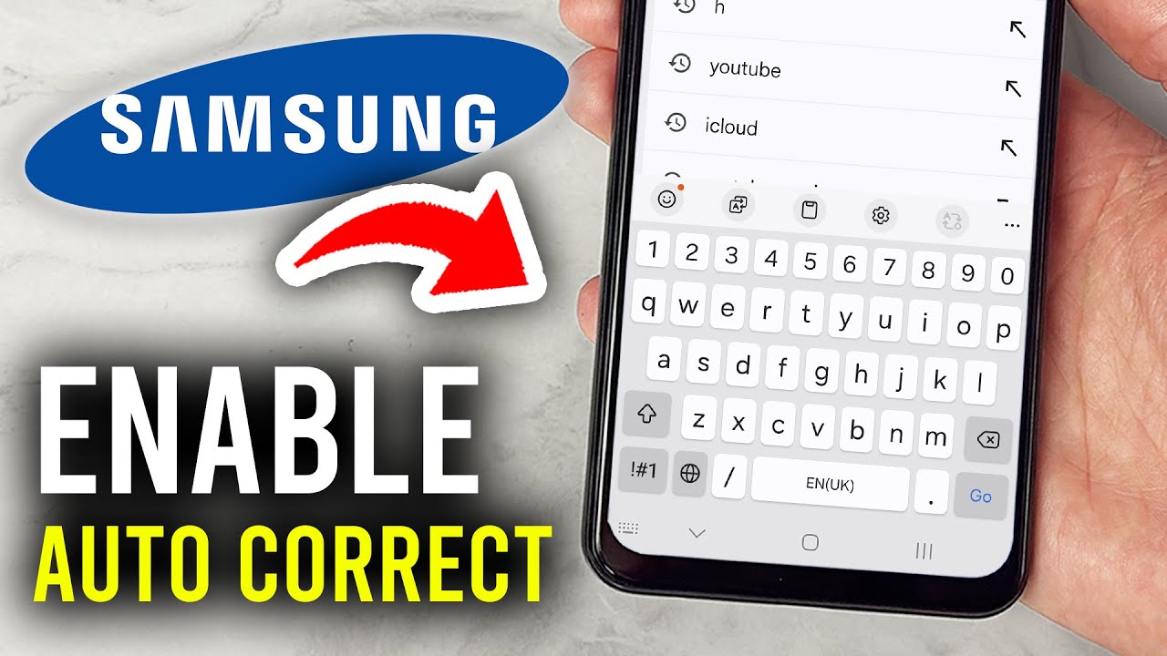 How To Enable Auto Correct On Samsung Phone Keyboard - Step By Step