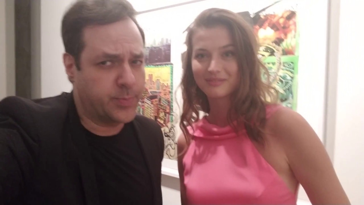 NYFW STYLE ART GALLERY EXHIBIT DAN ELDON MISS WORLD UKRAINE GRAIG WEICH NEW YORK FASHION WEEK 2018