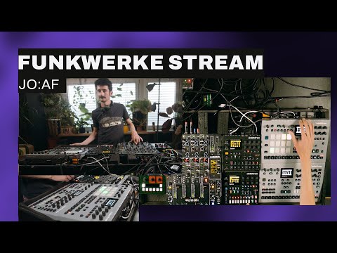 Jo:af - Berliner Funkwerke Vol. 3 Techno #liveperformance #dawless
