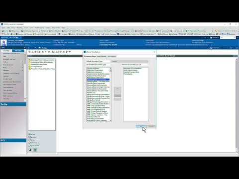 Custom Document Type List for Creating Notes in Cerner PowerChart, FirstNet