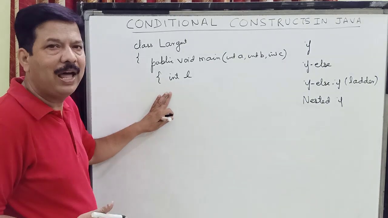 Conditional Constructs in java | Part 1 | icse | computer applications | class 9 & 10 | 023