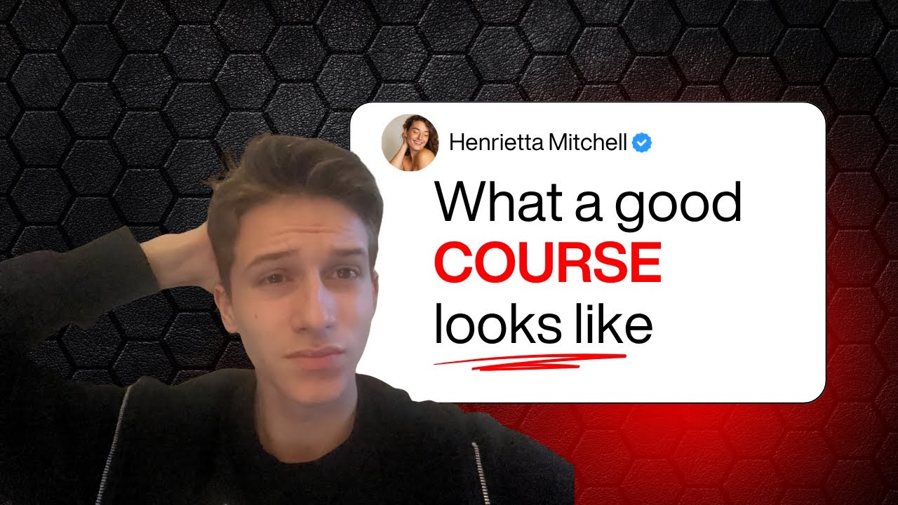 What a good online course actually looks like