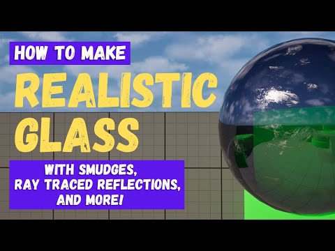 How To Make Realistic Glass - Unreal Engine 5 Material Tutorial