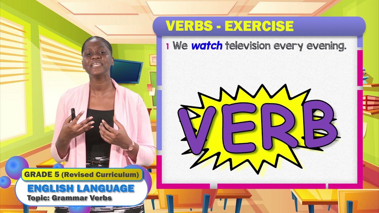 English Language - Grade 5: Verbs