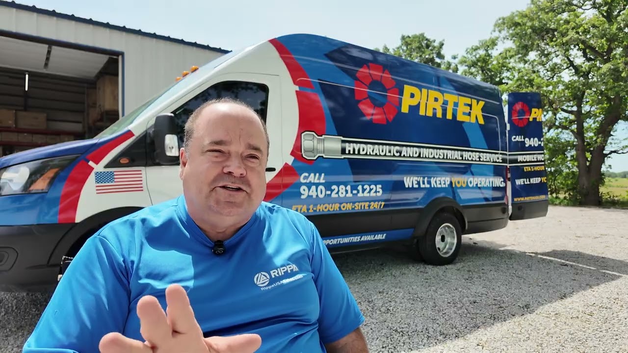 Pirtek Overview. We use Pirtek for all our hydraulic fittings and hoses.