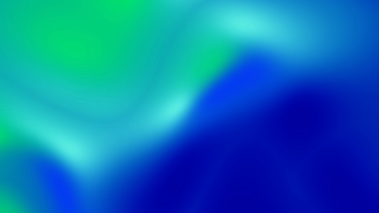 1H Blue & Green Colors Mood Lights P3 | Radial gradient colors | Screensaver | LED Light